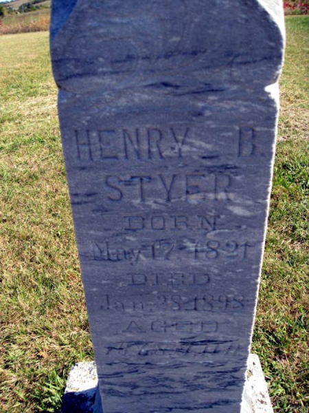 Styer, Henry B. | Butler County Gallery